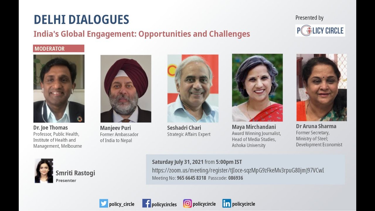 India's global engagement: Opportunities and Challenges - YouTube