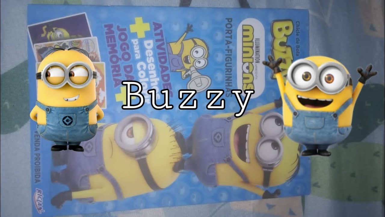 Mostrando o álbum de chiclete (buzzy) minions - YouTube
