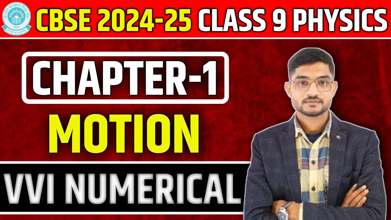 Motion Complete Chapter Numerical Problems 🔥 | Class 9th Science ...
