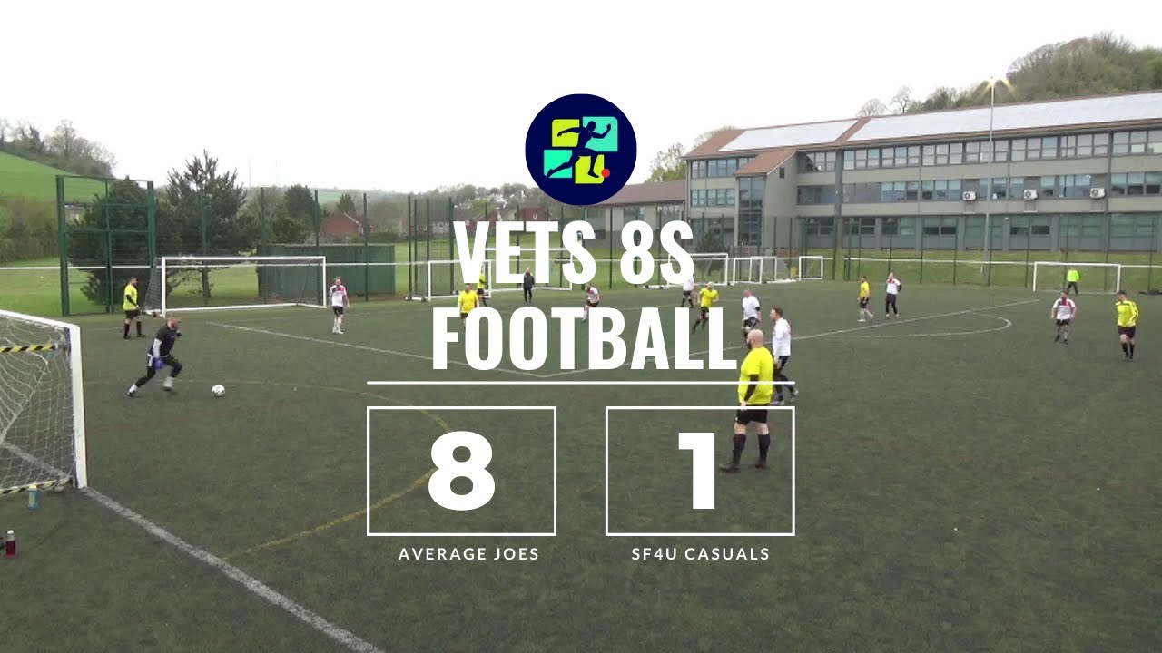 SF4U | Average Joes VS SF4U Casuals | Vets 8s Football League - YouTube