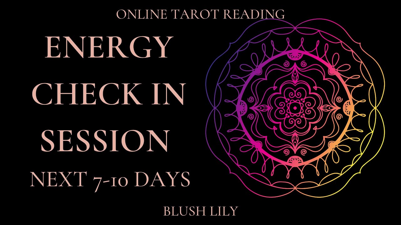 ︎☾Energy Check in Session - Next 7-10 Days ☽ ︎ Online Tarot Reading ...