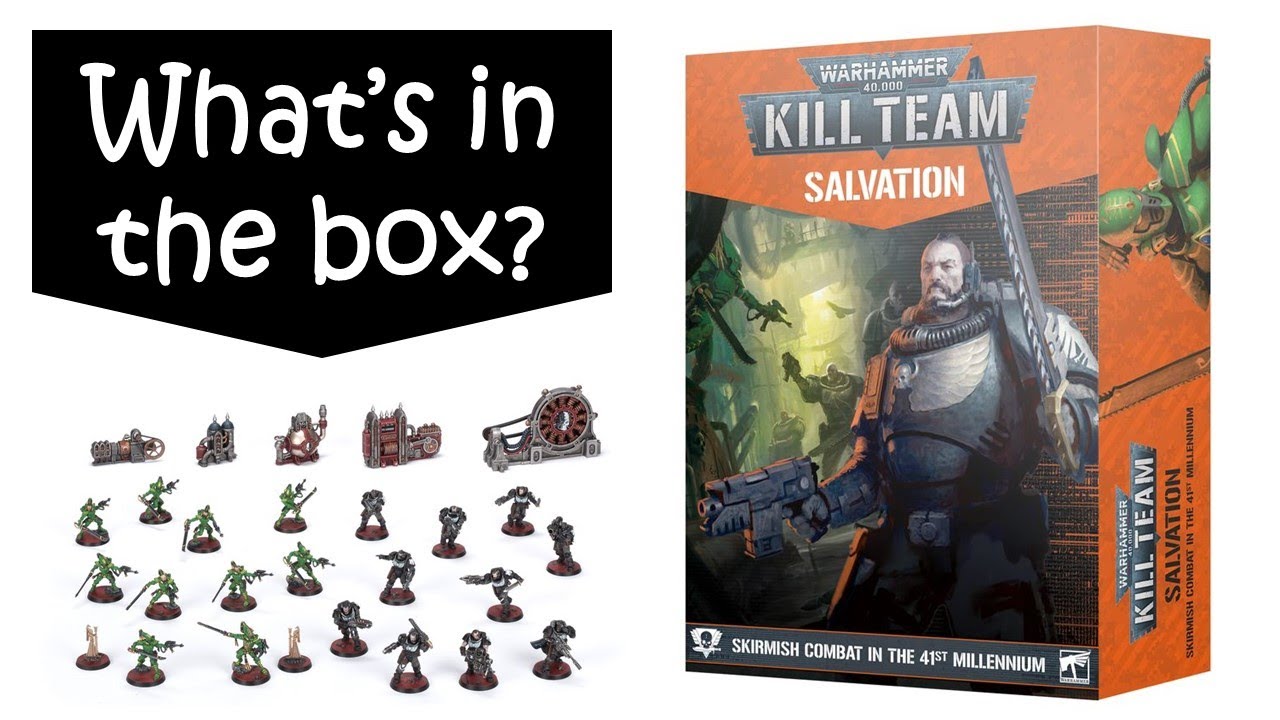 Salvation Kill Team Unboxing and Review - YouTube