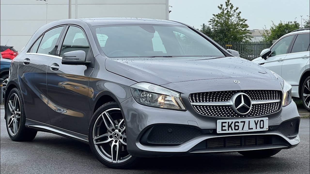 EK67LYO Mercedes-Benz A Class A180d AMG Line Mountain Grey Metallic ...