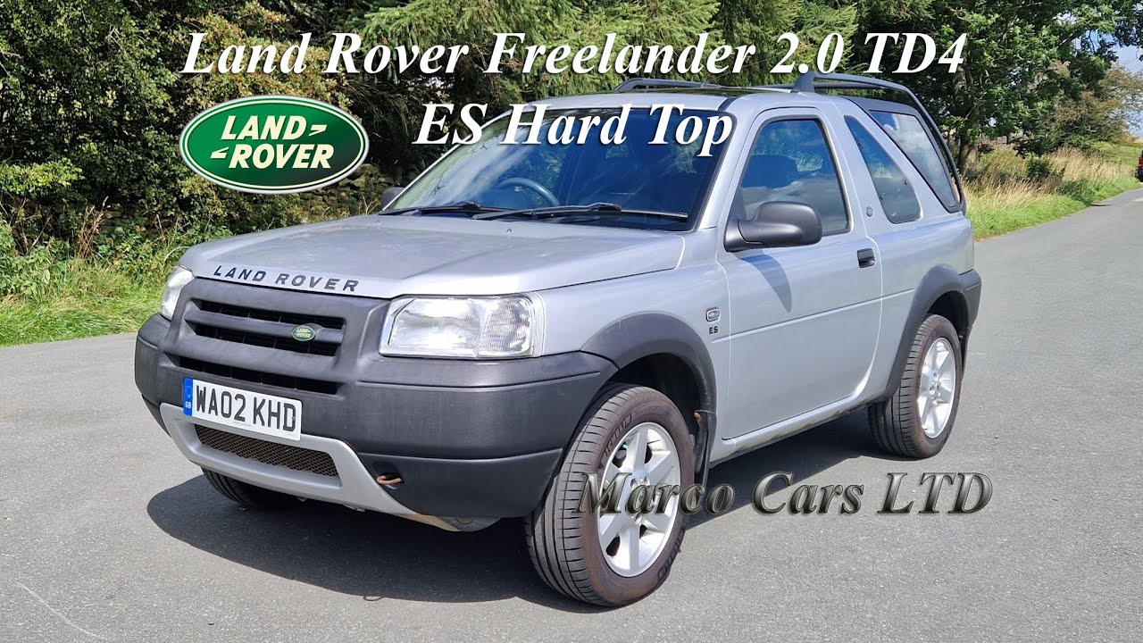 Land Rover Freelander 2.0 TD4 ES Hard Top 3 door Diesel Manual SUV 2002 ...