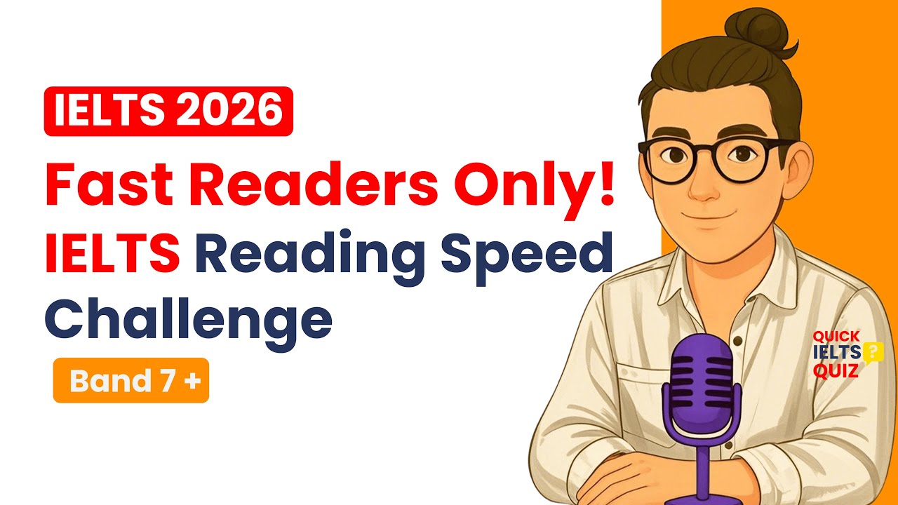 Improve IELTS Reading Speed | 10 Short Timed Passages - YouTube