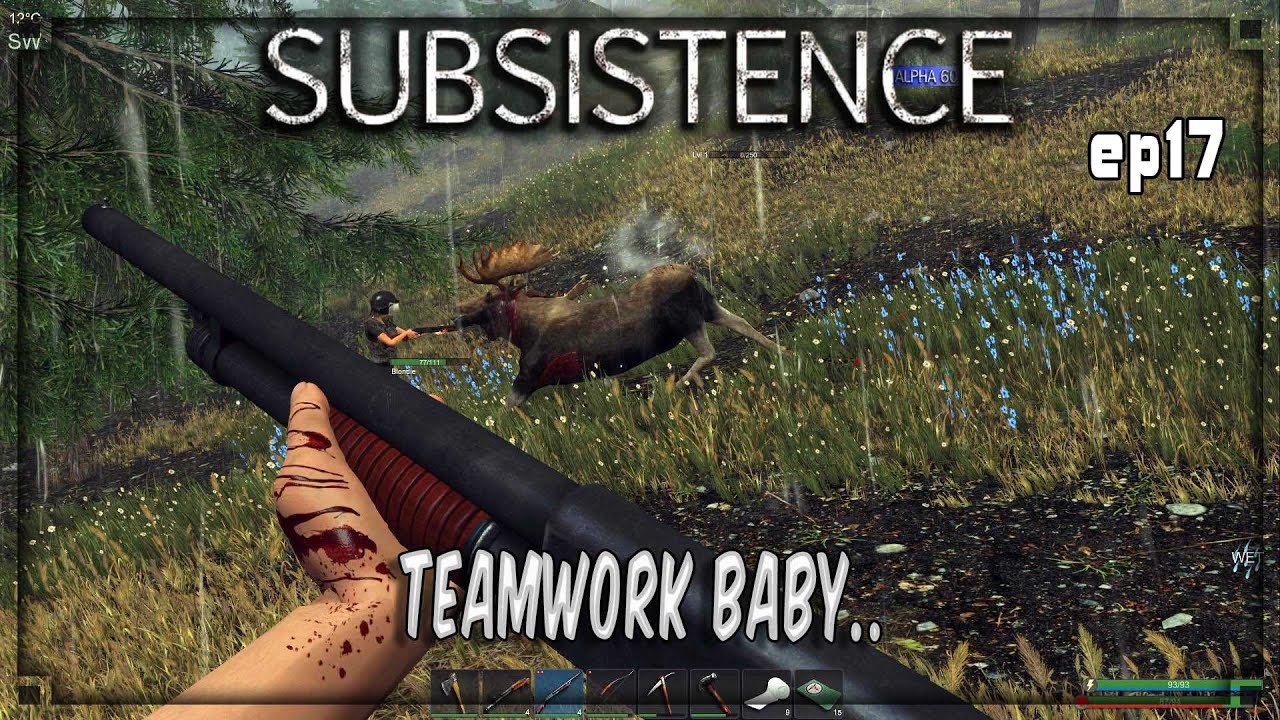 Subsistence - ep17 A- 60 - Teamwork Baby, Yea!! 👍 - Base building ...
