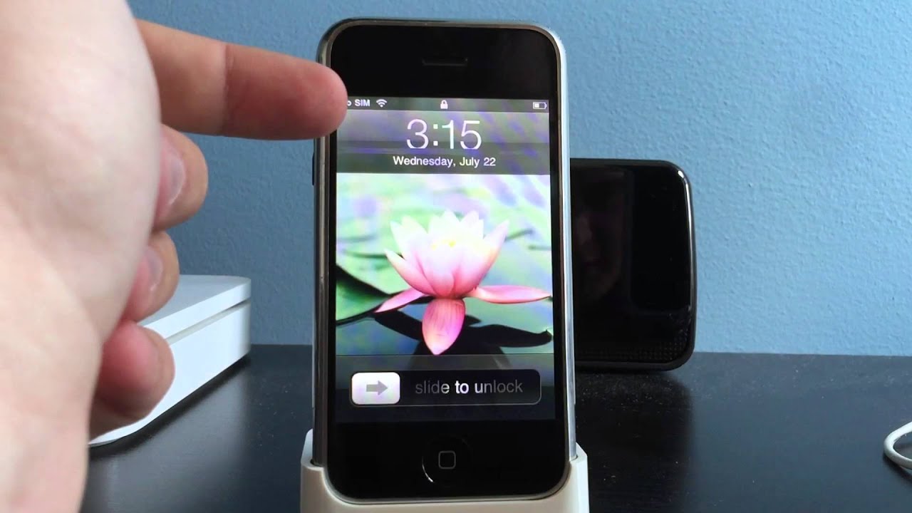 iPhone 1st Gen Unboxing and Overview - YouTube