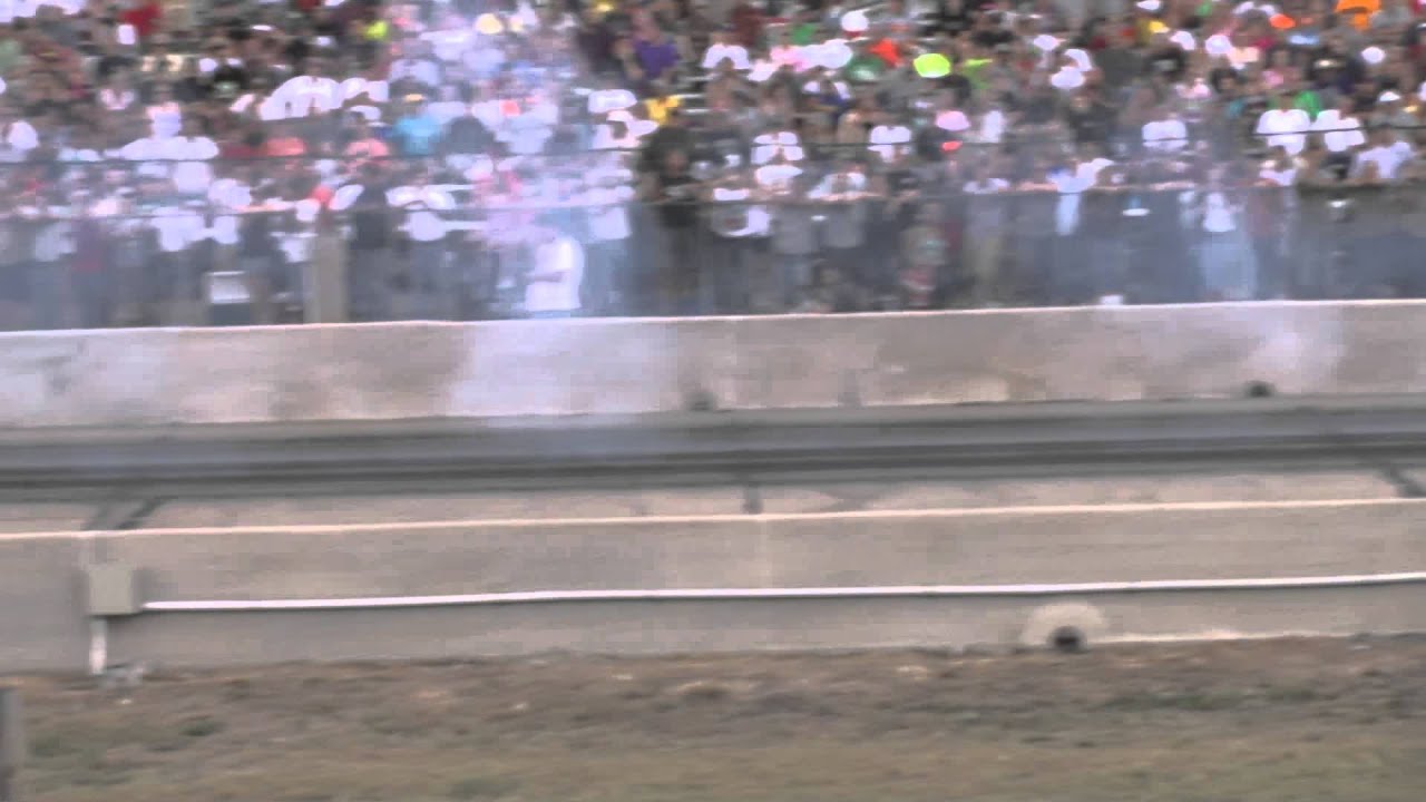 Dale Creasy Jr. and Jack Wyatt (burnouts) - 2012 World Series of Drag ...