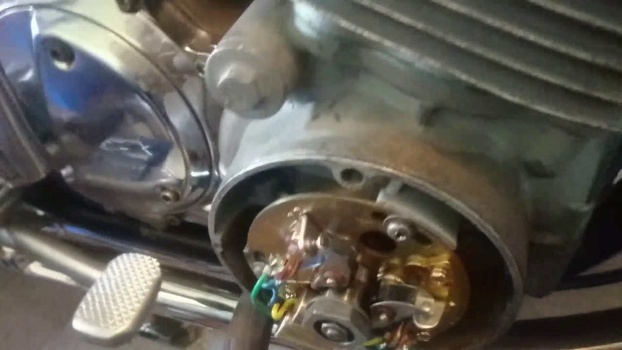Cb750 sohc k5 ignition continity test where to connect - YouTube