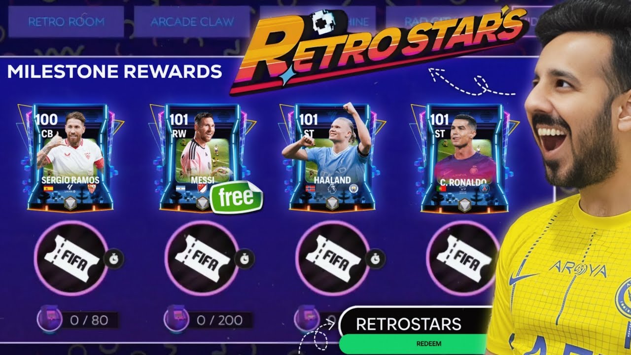 RETRO STARS EVENT ! FREE 99-101 RETRO STARS CARDS & COUNTDOWN GIFTS 🎁 ...