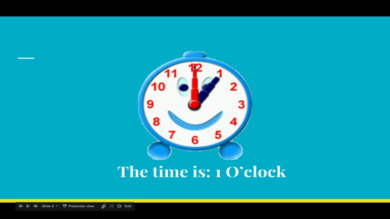 Math Video : telling time - YouTube