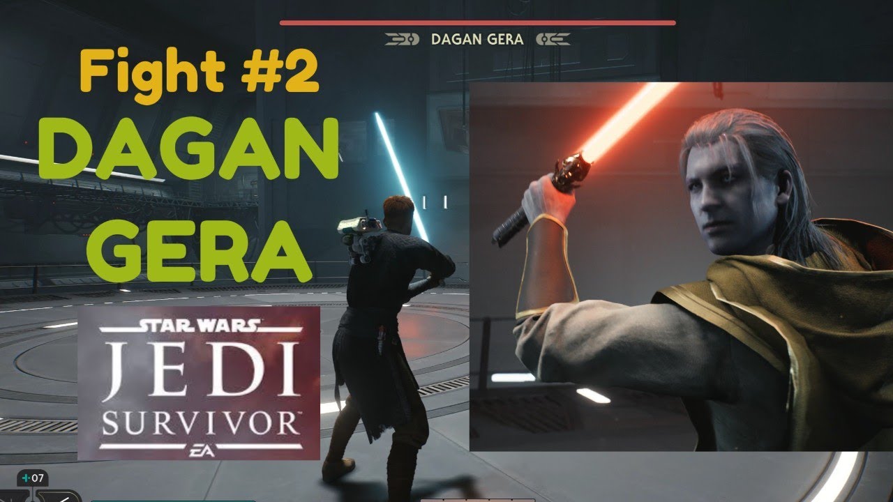 STAR WARS Jedi: Survivor Dagan Gera Fight #2 #jedisurvivor - YouTube