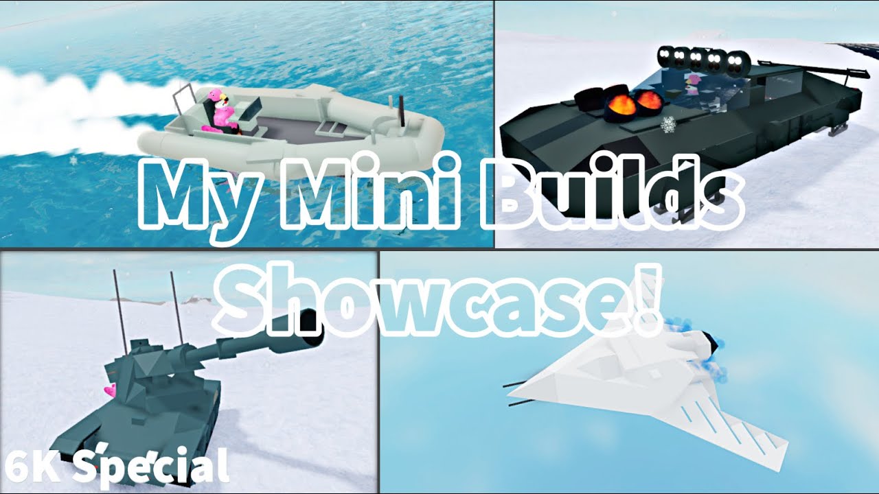 All My Mini Builds Showcase - Roblox Plane Crazy - YouTube