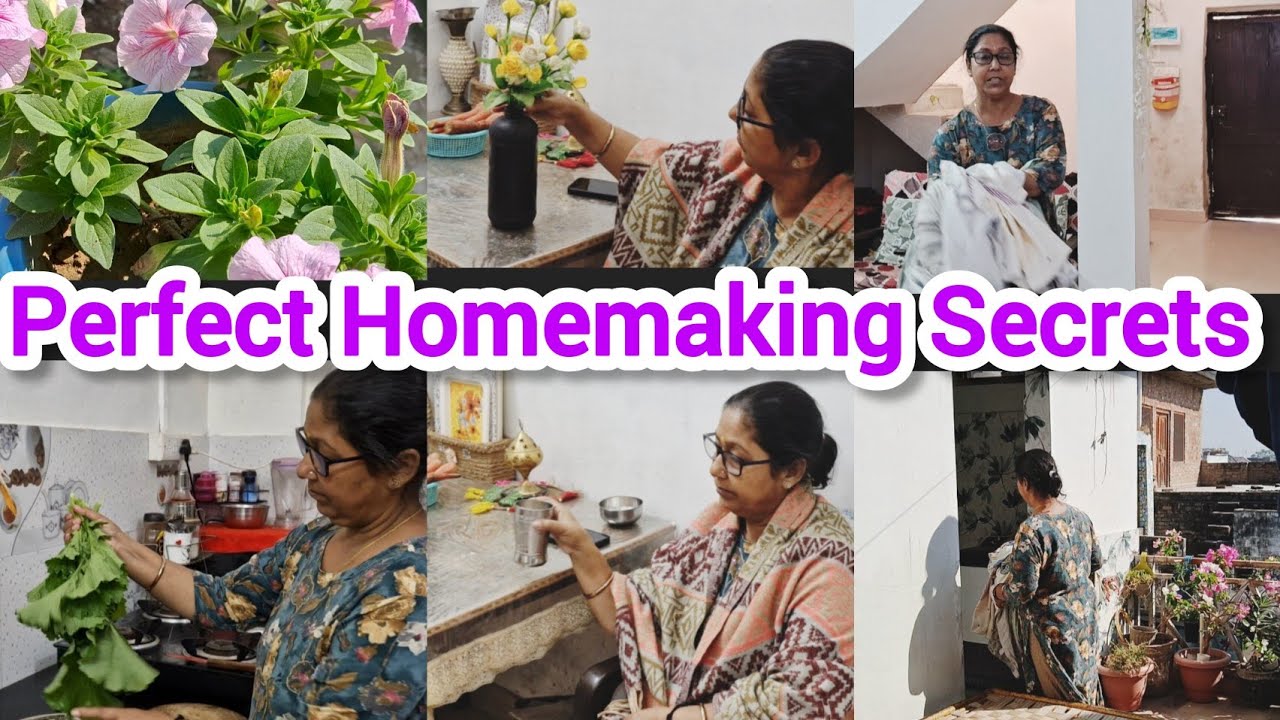 My Simple Habits Of Smart Homemaking 🏡my daily routine vlog/indian ...