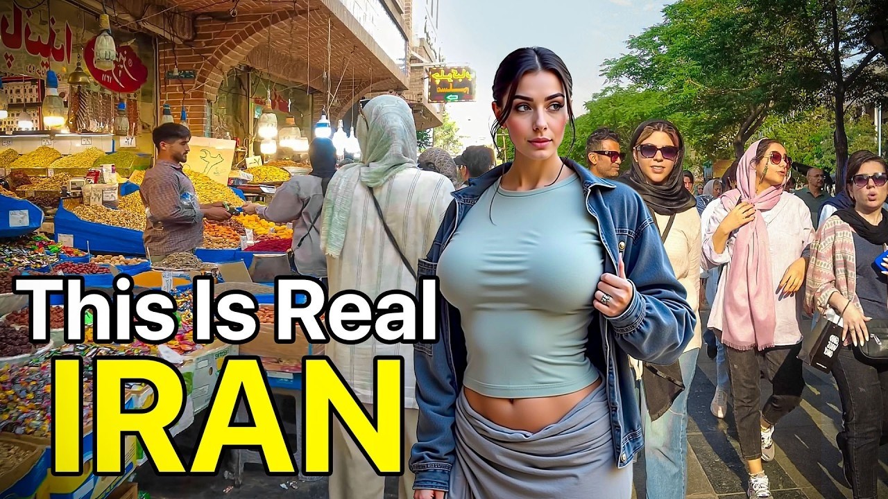 ⁠Experience the Real Iran — Through the Streets of Tehran! The REAL ...