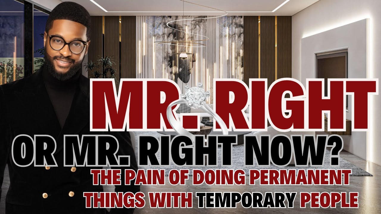 Mr. Right or Mr. Right Now? The pain of doing permanent things with ...
