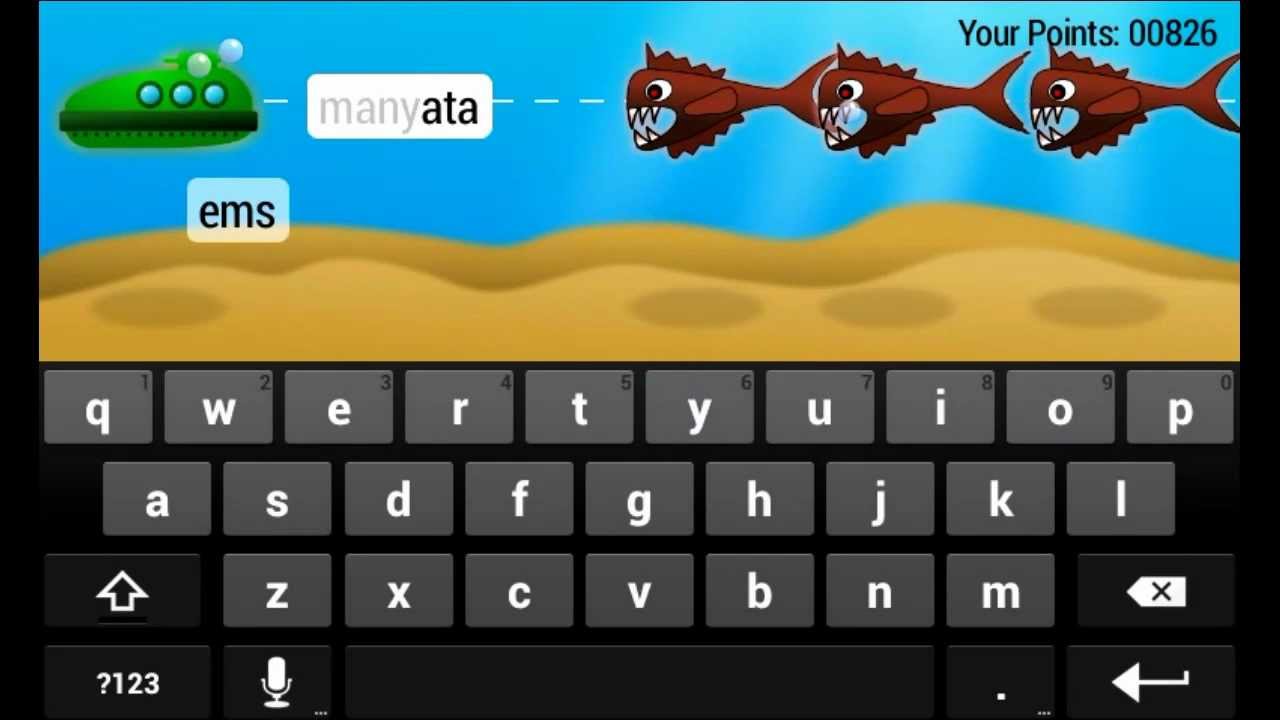 Type sea monsters away - YouTube