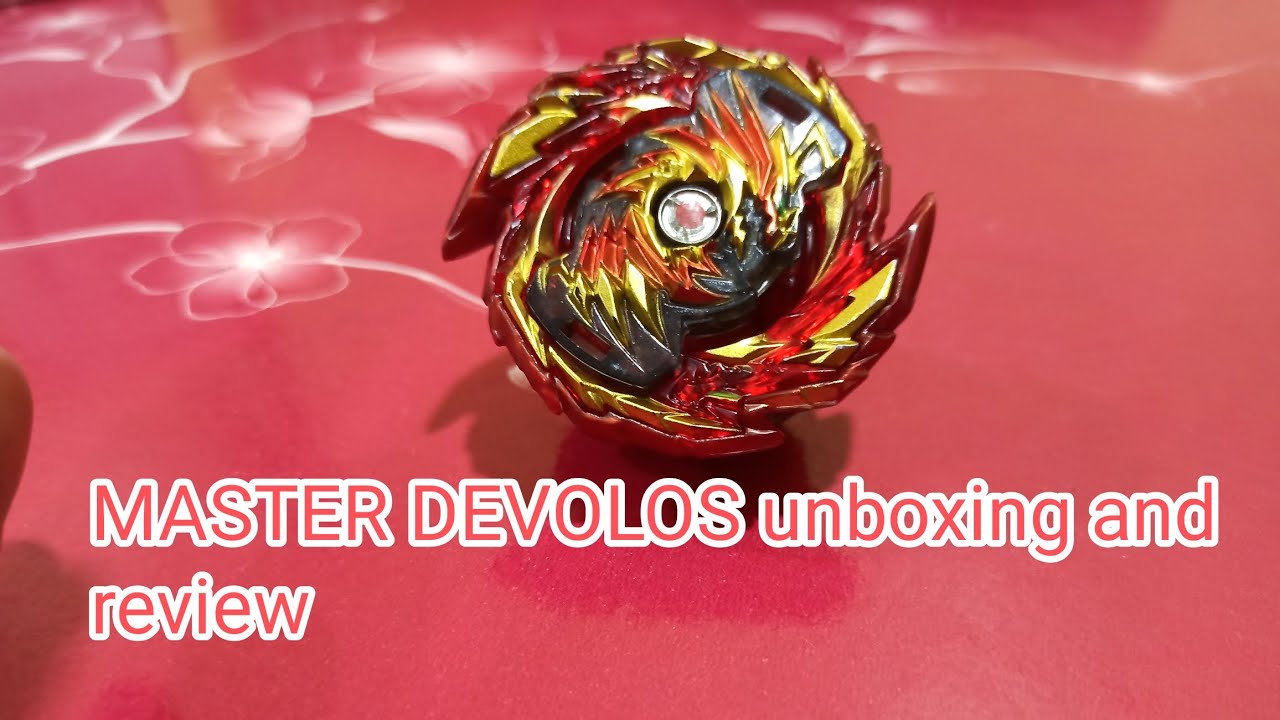 MASTER DEVOLOS unboxing and review from flame brand🔥|beyblade burst ...