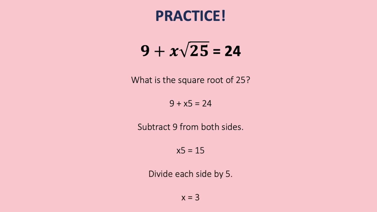 Introduction to Square Roots - YouTube