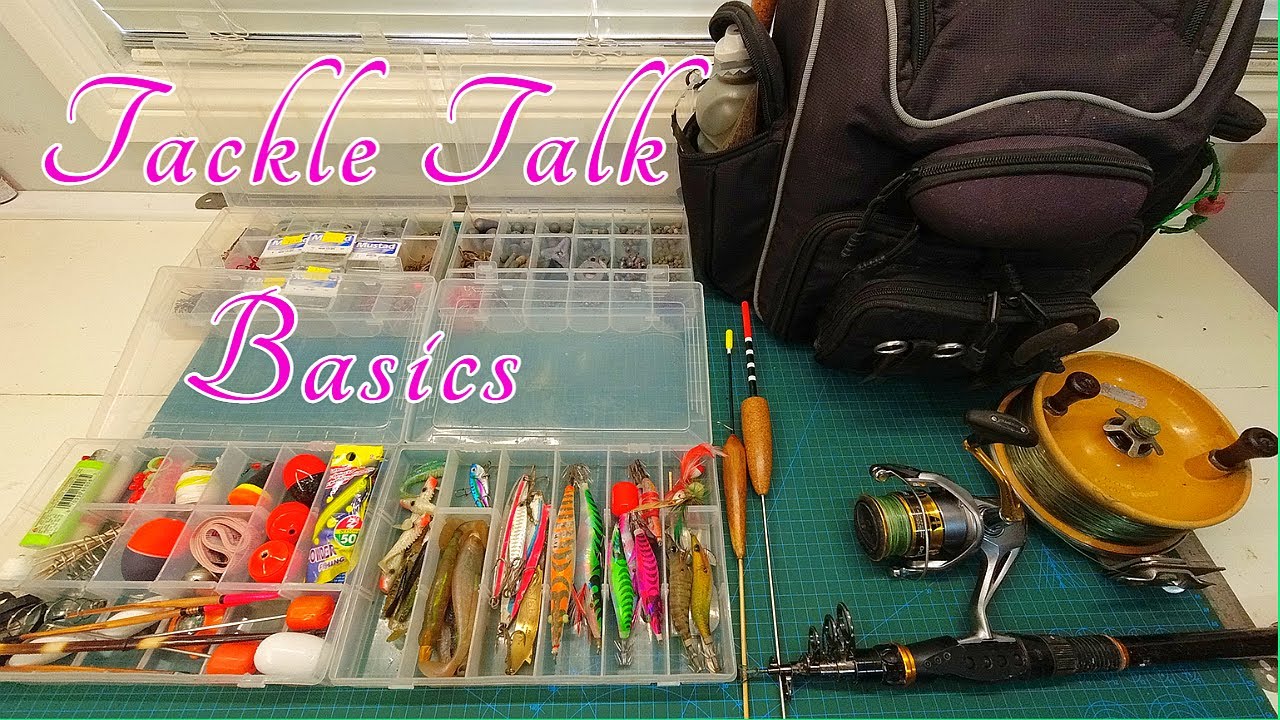 Tackle Talk Basics. Let's Talk Tackle - YouTube