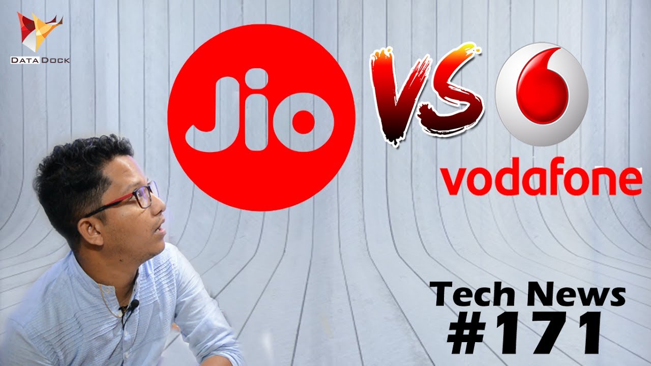 Tech News of The Day #171-Jio Vs Vodafone,Asus ZenFone Live,360 N5s,Honor Play Pad 2,BSNL Sim ...
