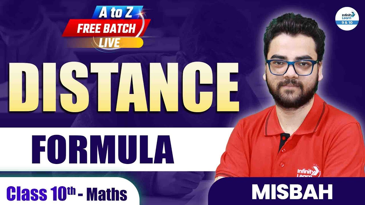 Distance Formula | Class 10 Maths | #Class10Preparation | LIVE ...