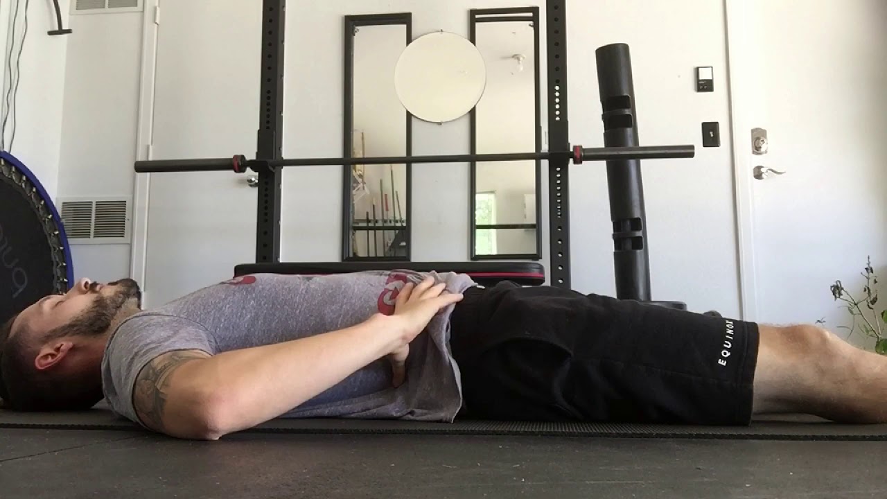 Belly Breathing & Foot Mobility - YouTube