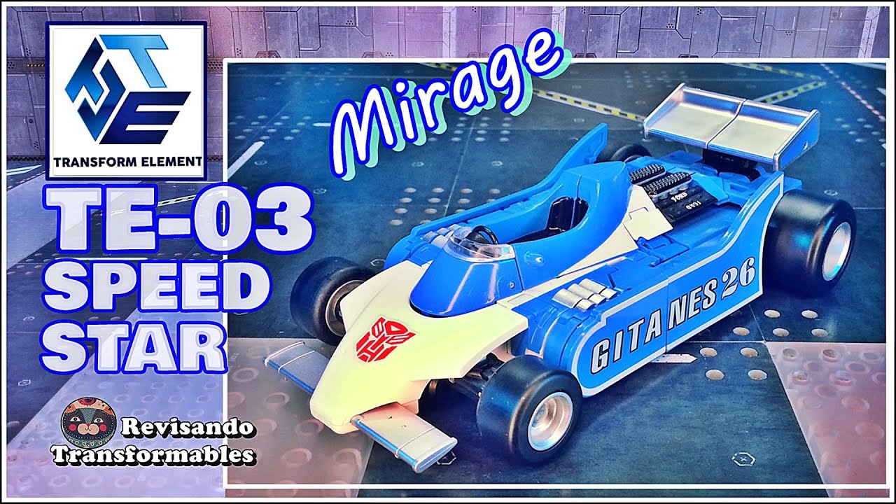 Transform Element TE-03 Speed Star Masterpiece Transformers G1 Mirage ...