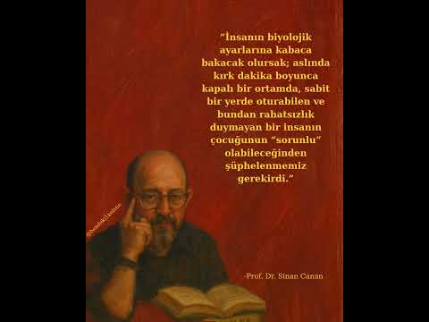 İnsanın biyolojik ayarlarına kabaca bakacak olursak aslında kırk dakika boyunca kapalı bir ortamda..