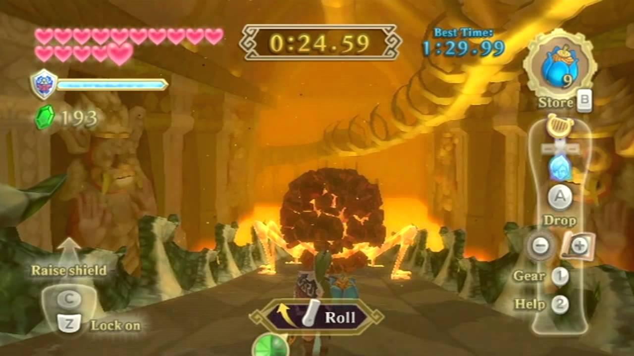 Zelda: Skyward Sword Bosses - Scaldera - YouTube