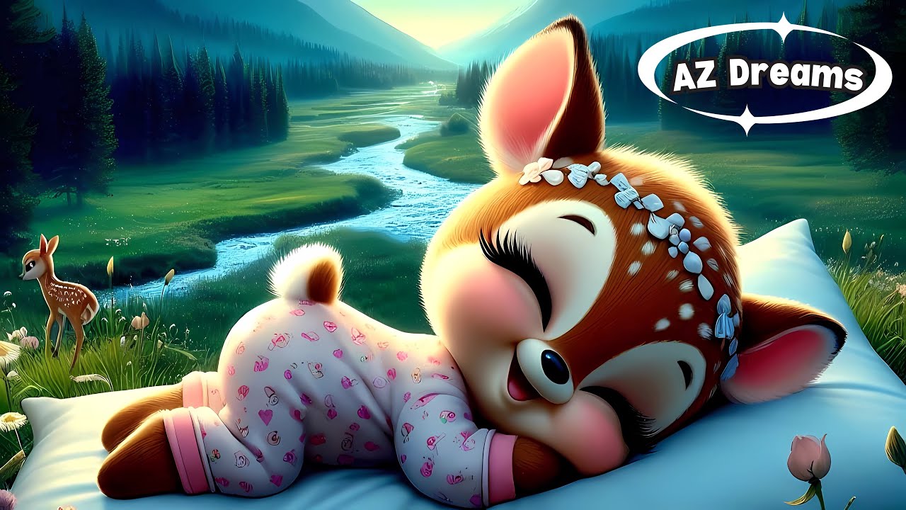 DORMIR en 5 Minutos con Música de Piano y Sonido de Río 😴 ️🎹 Felicidad ...