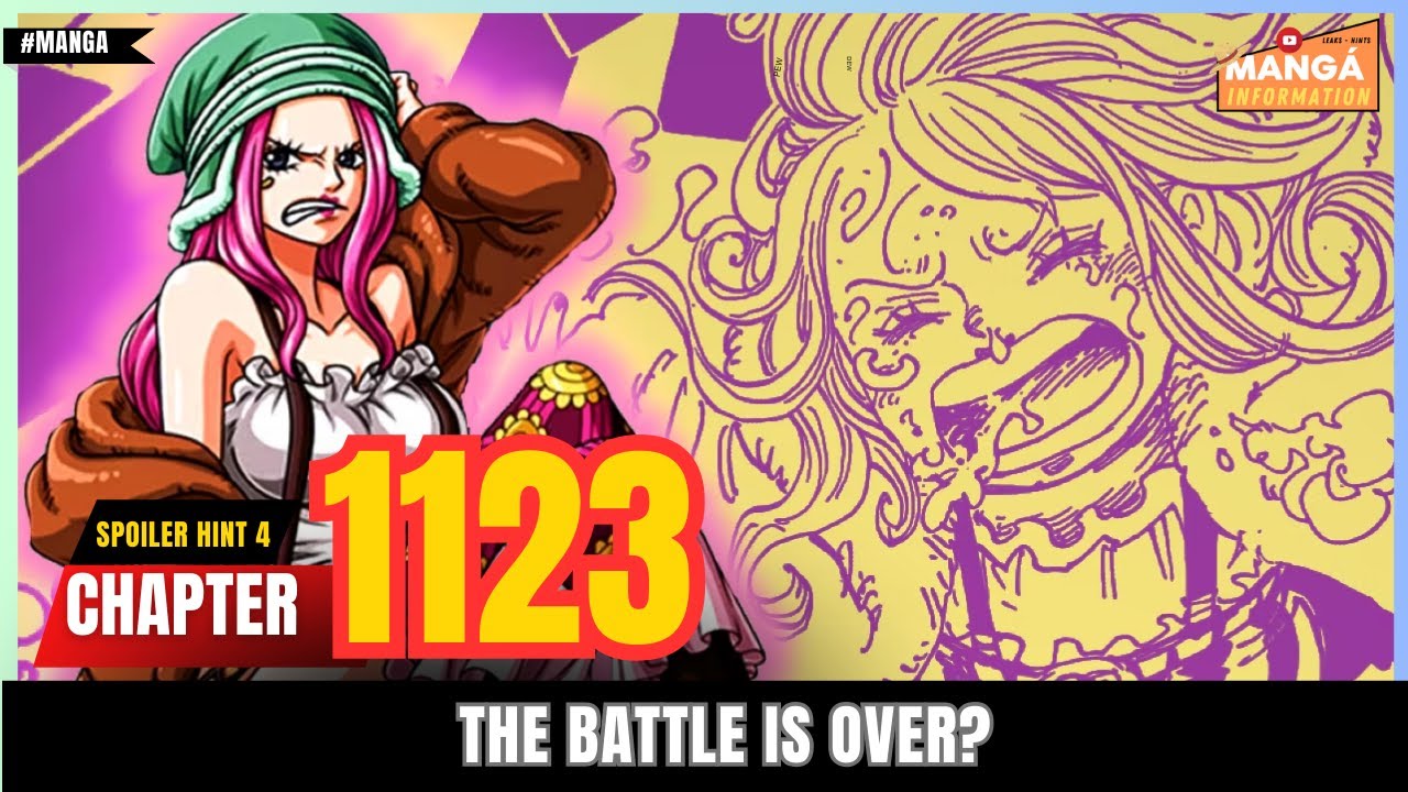 ONE PIECE CHAPTER 1123 - FIRTH HINT (PRE SPOILERS) - IT IS OVER? - YouTube