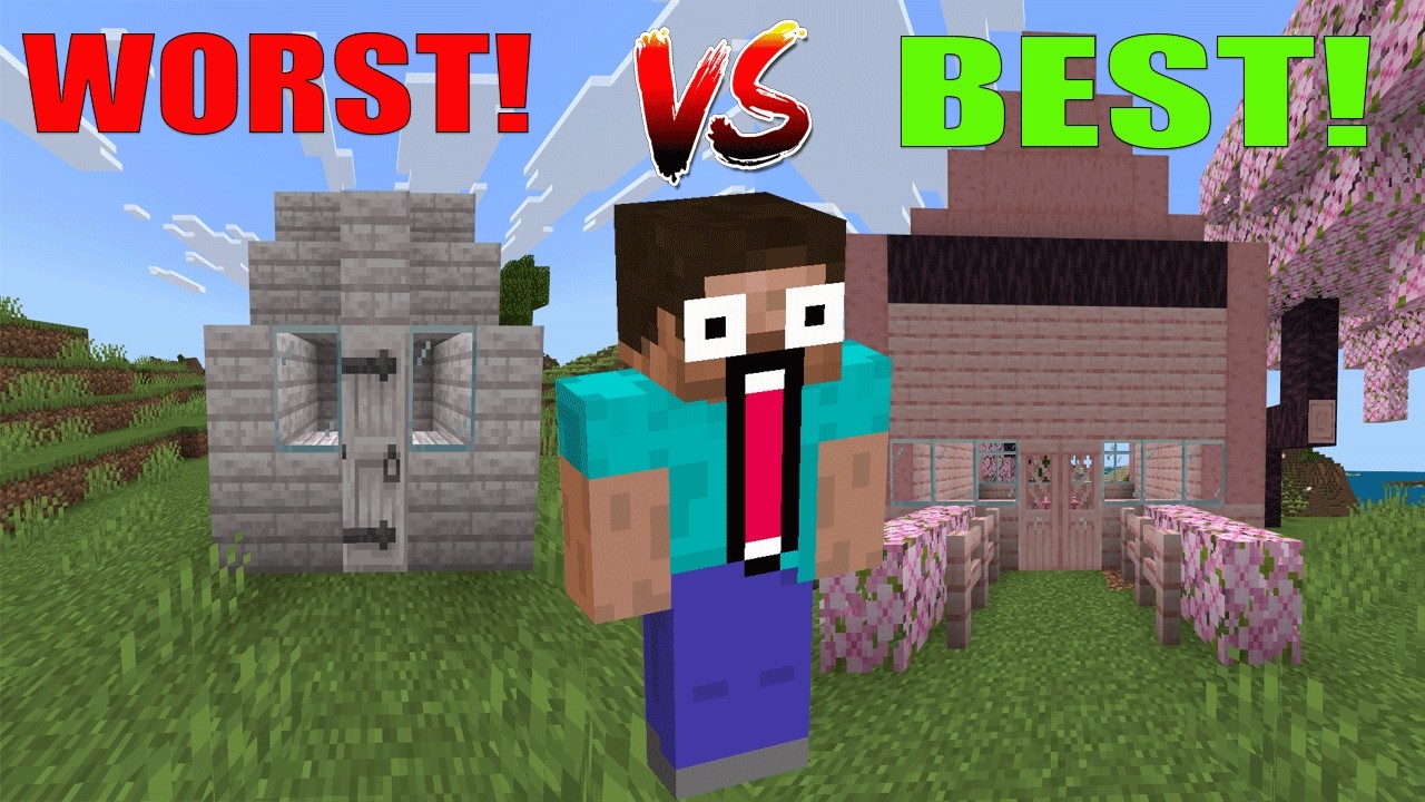 ALL MINECRAFT WOODEN BLOCKS RANKED WORST TO BEST! - YouTube