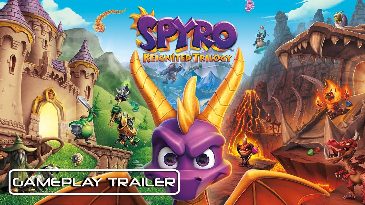 Spyro Reignited Trilogy (Spyro the Dragon) Launch Trailer - YouTube