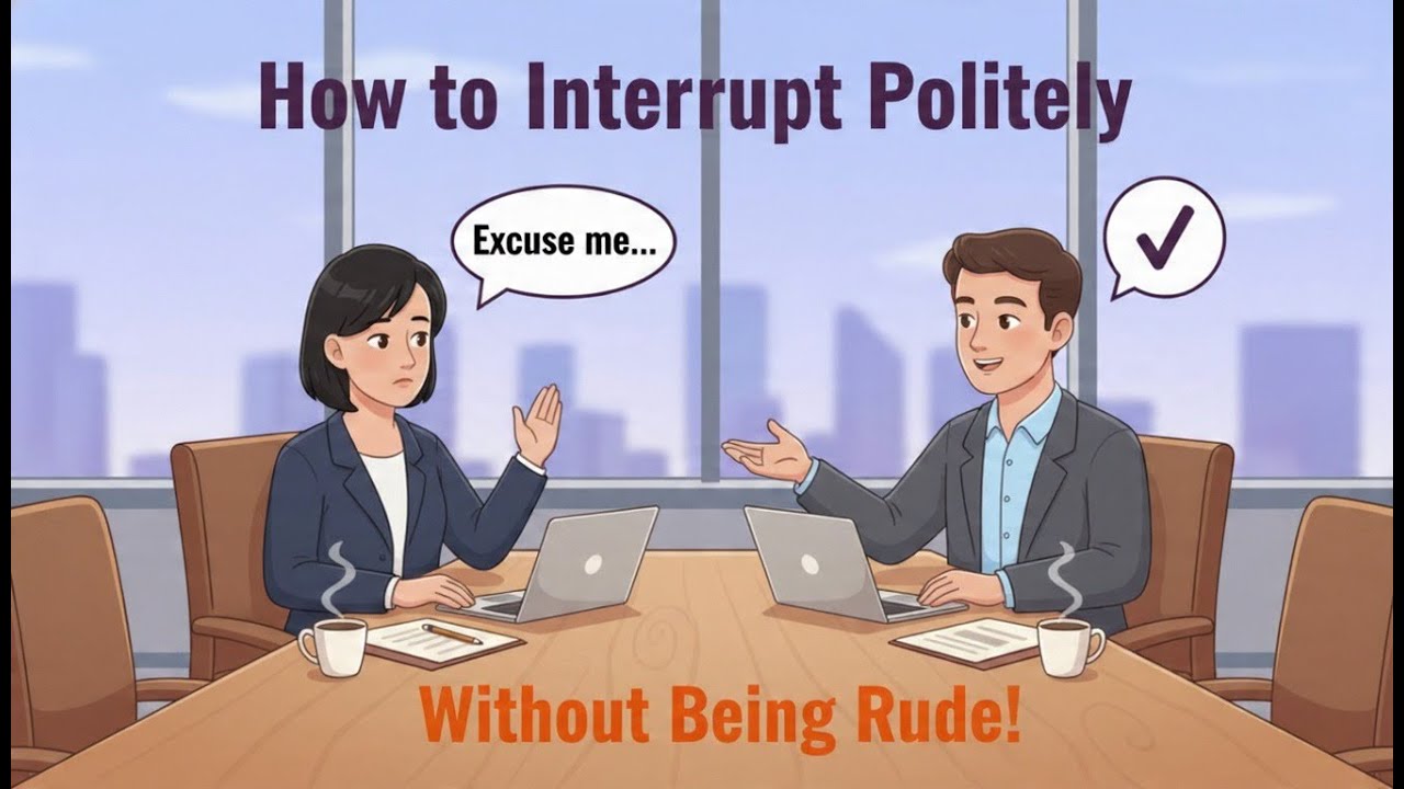 How to Interrupt Someone Politely in English (Without Being Rude ...