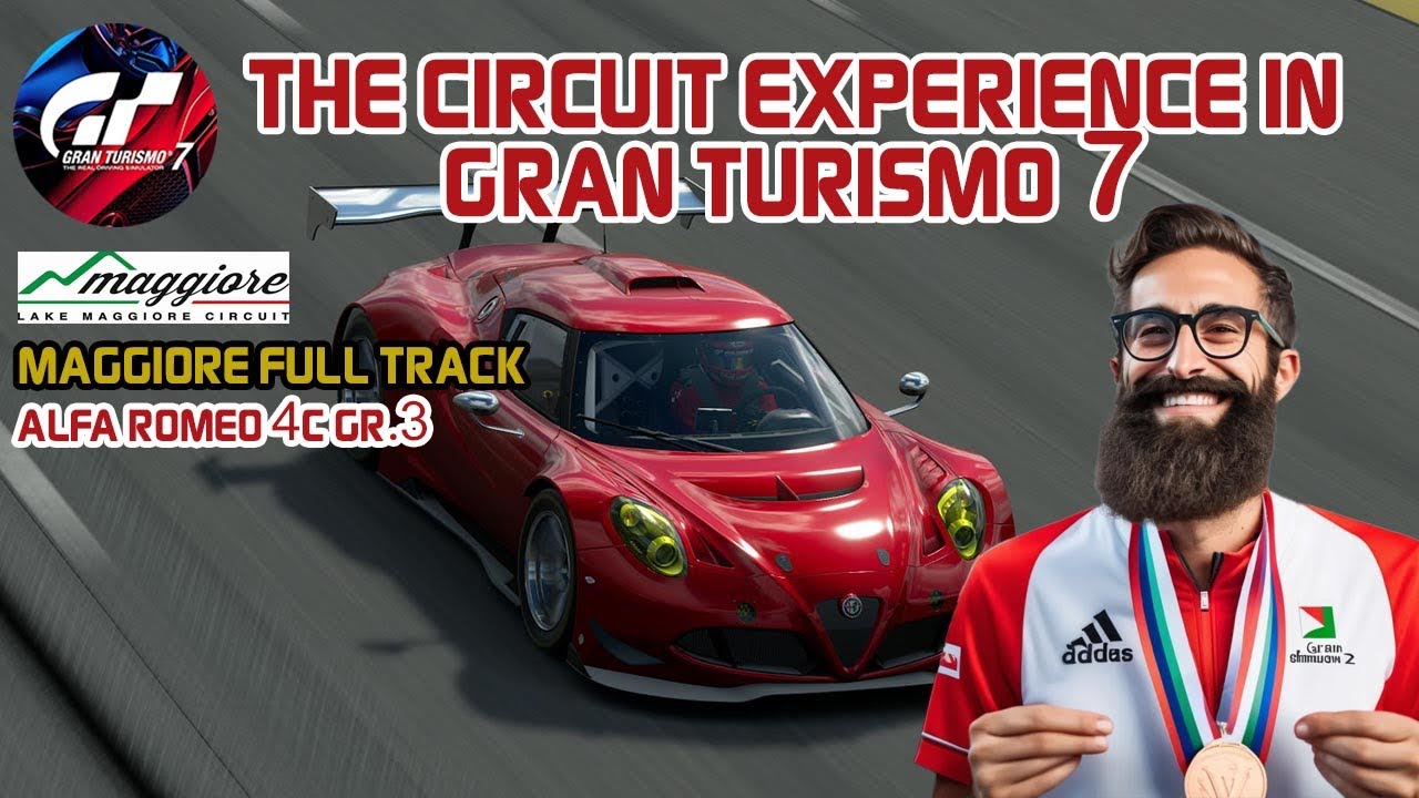 CIRCUIT EXPERIENCE of gran turismo 7 (maggiore track FULL) ️‍🔥👊🏻🏆 - YouTube