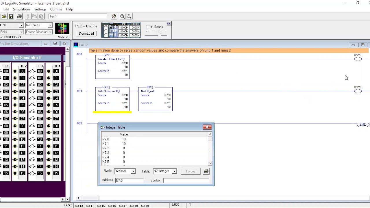 Greater Than (GRT) instruction using (GEQ) and (NEQ) instructions ...