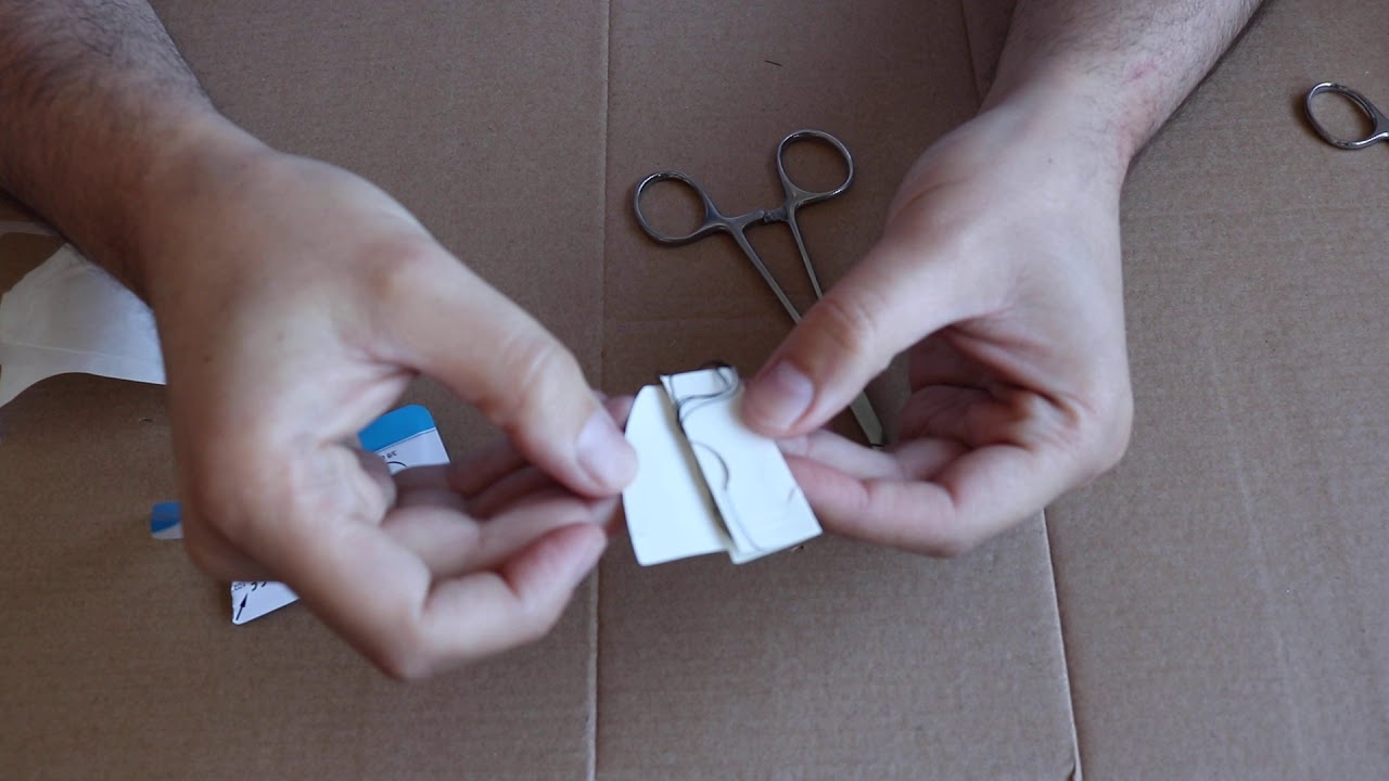 2- How to mount the needle on the needle holder - Ramadan 2020 - YouTube