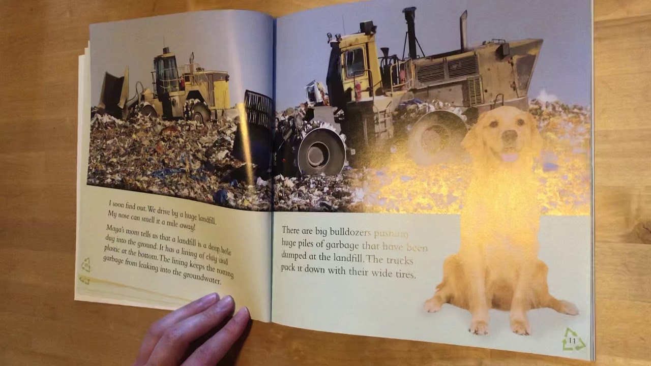 Sam Helps Recycle - YouTube