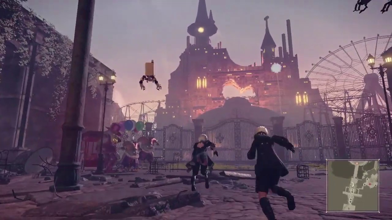 NieR:Automata : Disney World - YouTube