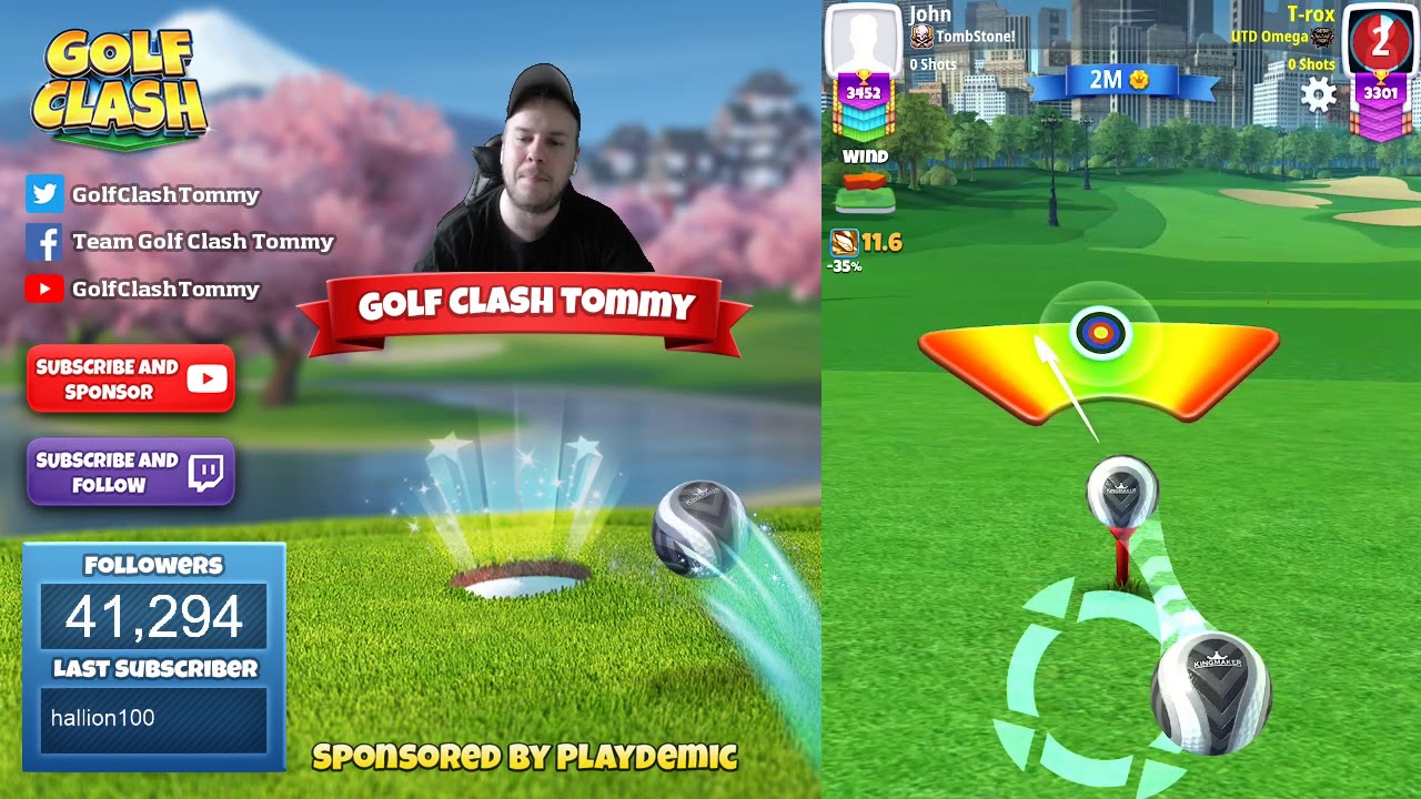 Golf Clash tips, Playthrough, Hole 1-9 - MASTER - TOURNAMENT WIND ...
