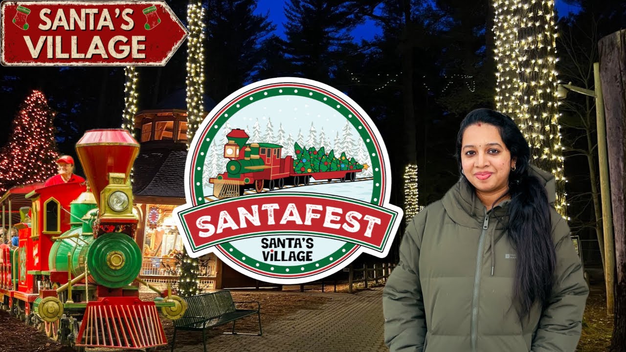 Canadaவில் Christmas கொண்டாடுவதற்கென்றே ஒரு கிராமம் 🎄 | A visit to ...