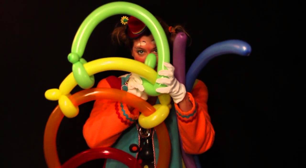 Silly Sally's Balloon Twisting: How to make a Rainbow Balloon Hat ...