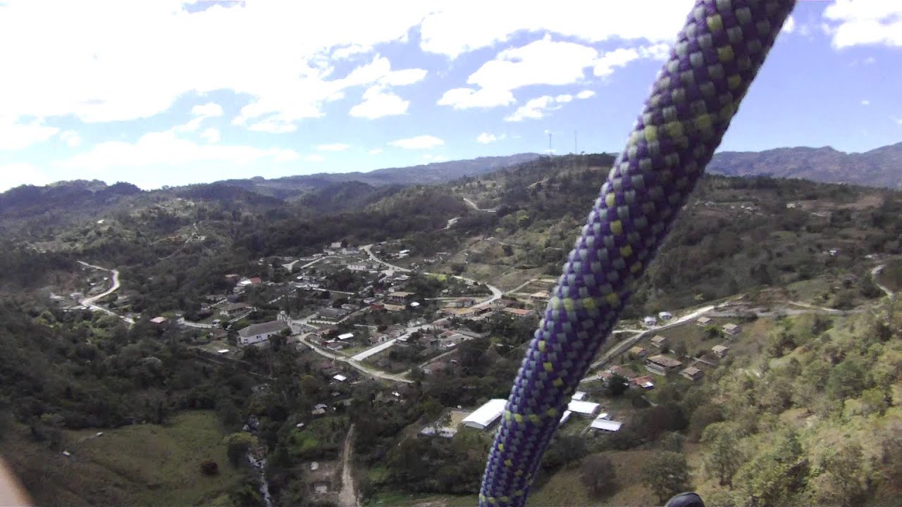 Canopy La Campa, Honduras C.A. Zip Line #4 - YouTube