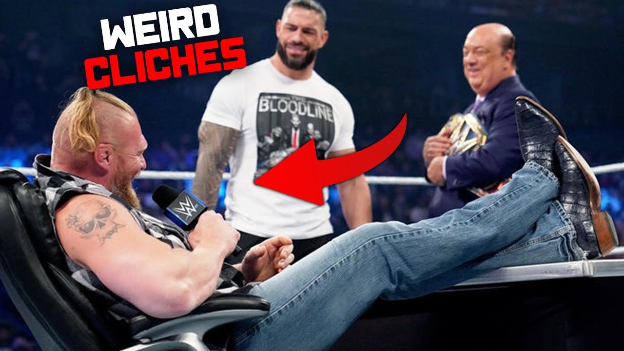 Weird WWE cliches that Fans Love ft. Contract Signing, Brawl etc - YouTube