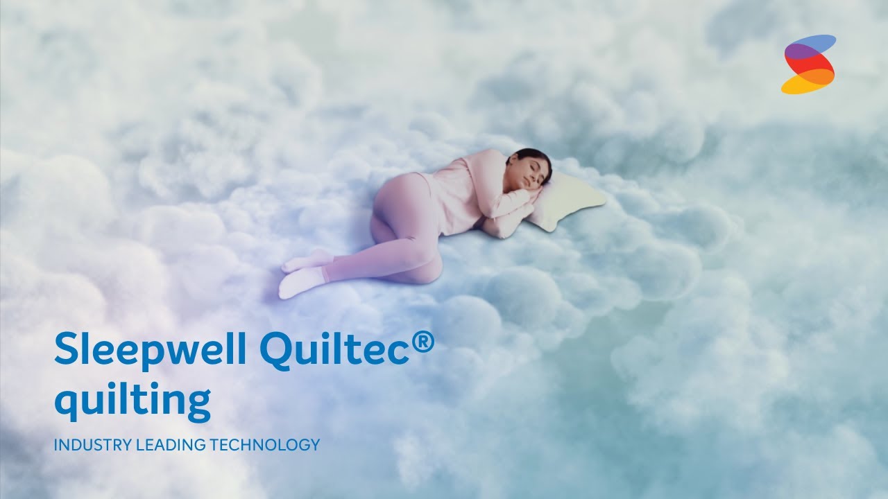 Sleepwell Quiltec® quilting - YouTube