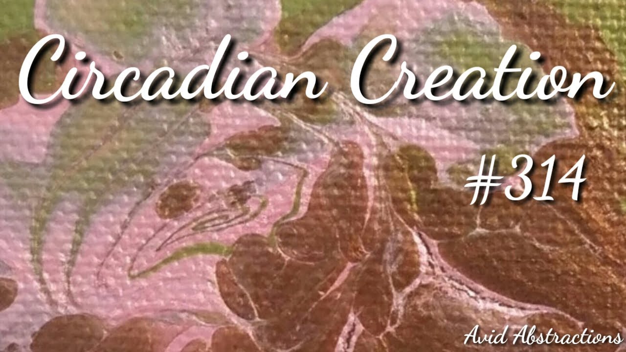 Abstract Acrylic Fluid Painting with a Straw | Flower Flushing - YouTube