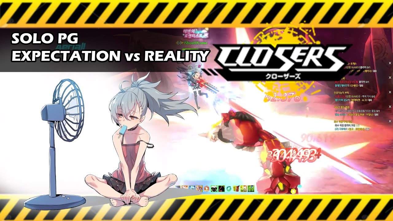 [Closers Online] Doing High Floor PG Solo Expectation Vs Reality - YouTube