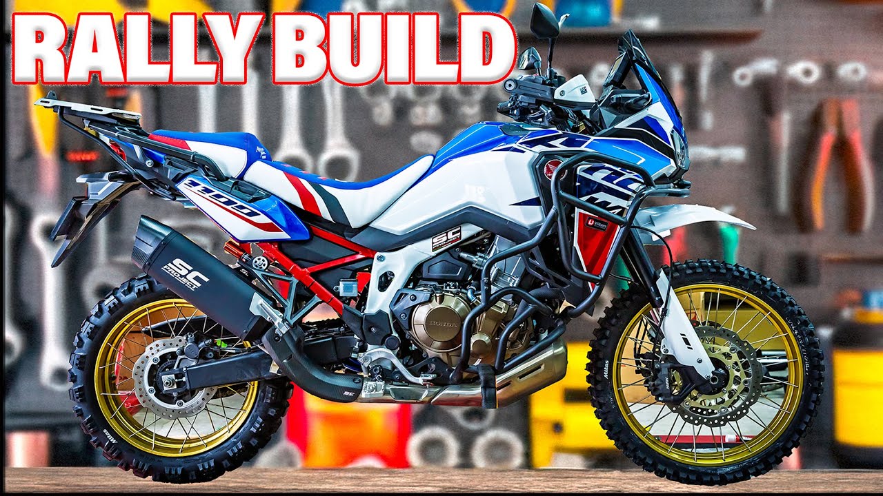 Creating a HONDA Africa Twin RALLY BEAST For Off-Road Adventures - YouTube