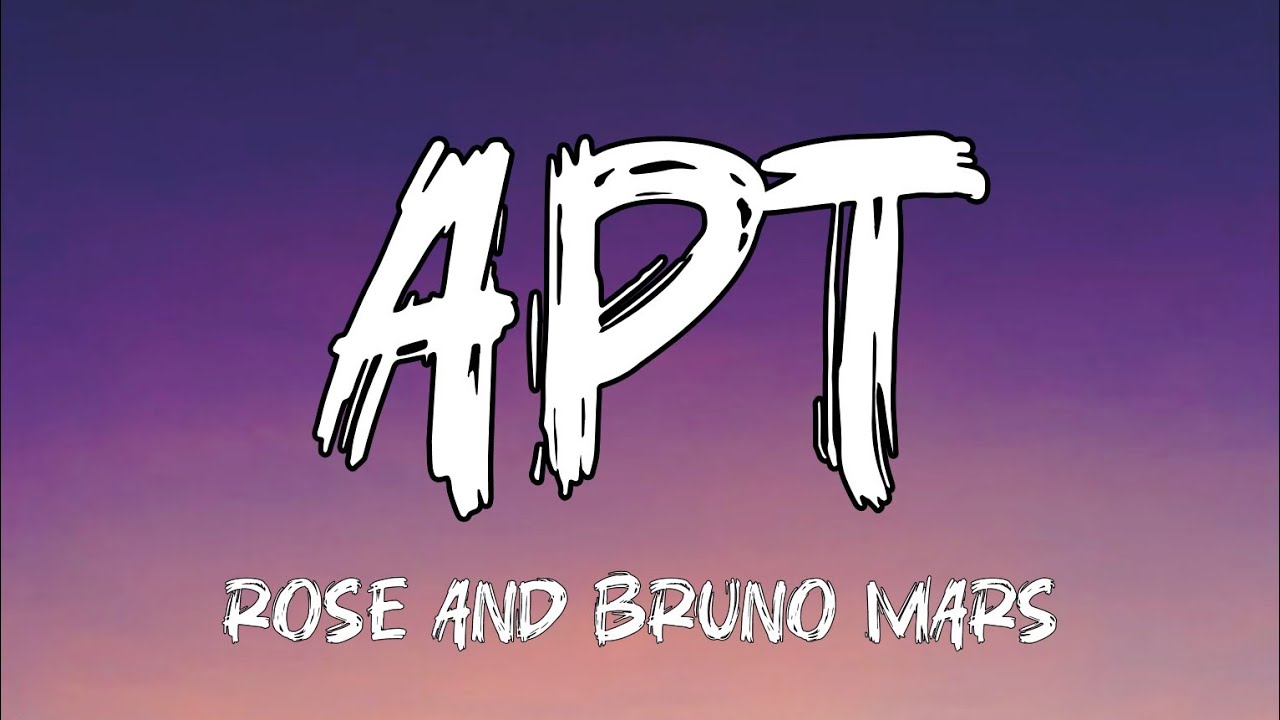 Apt song lyrics|Music and songs lyrics - YouTube